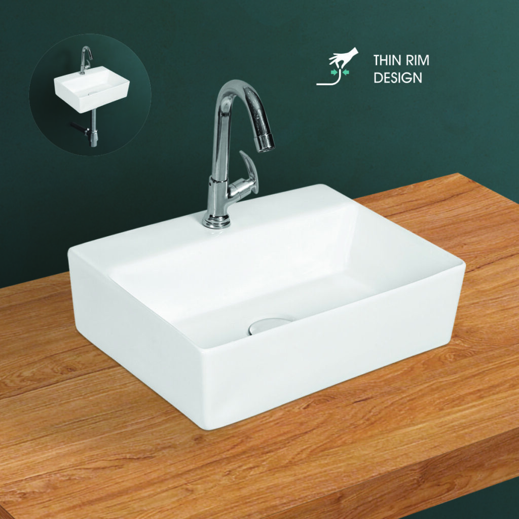 Designer Wash Basin Table Top With Cabinet